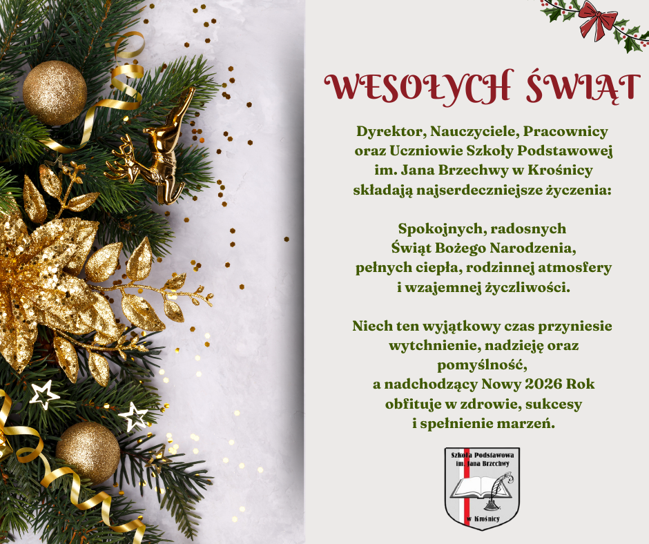Życzenia bożonarodzeniowe - Aktualności - Szkoła Podstawowa im. Jana ...